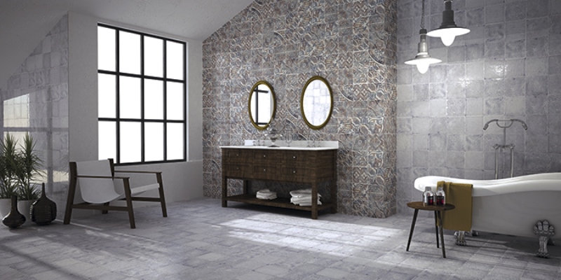 Azulejos de la cocina Milano azul – España